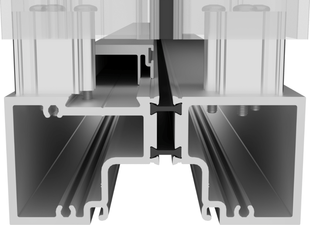 4 ½” Thermal Aluminum Storefront Framing Systems - Cross Aluminum