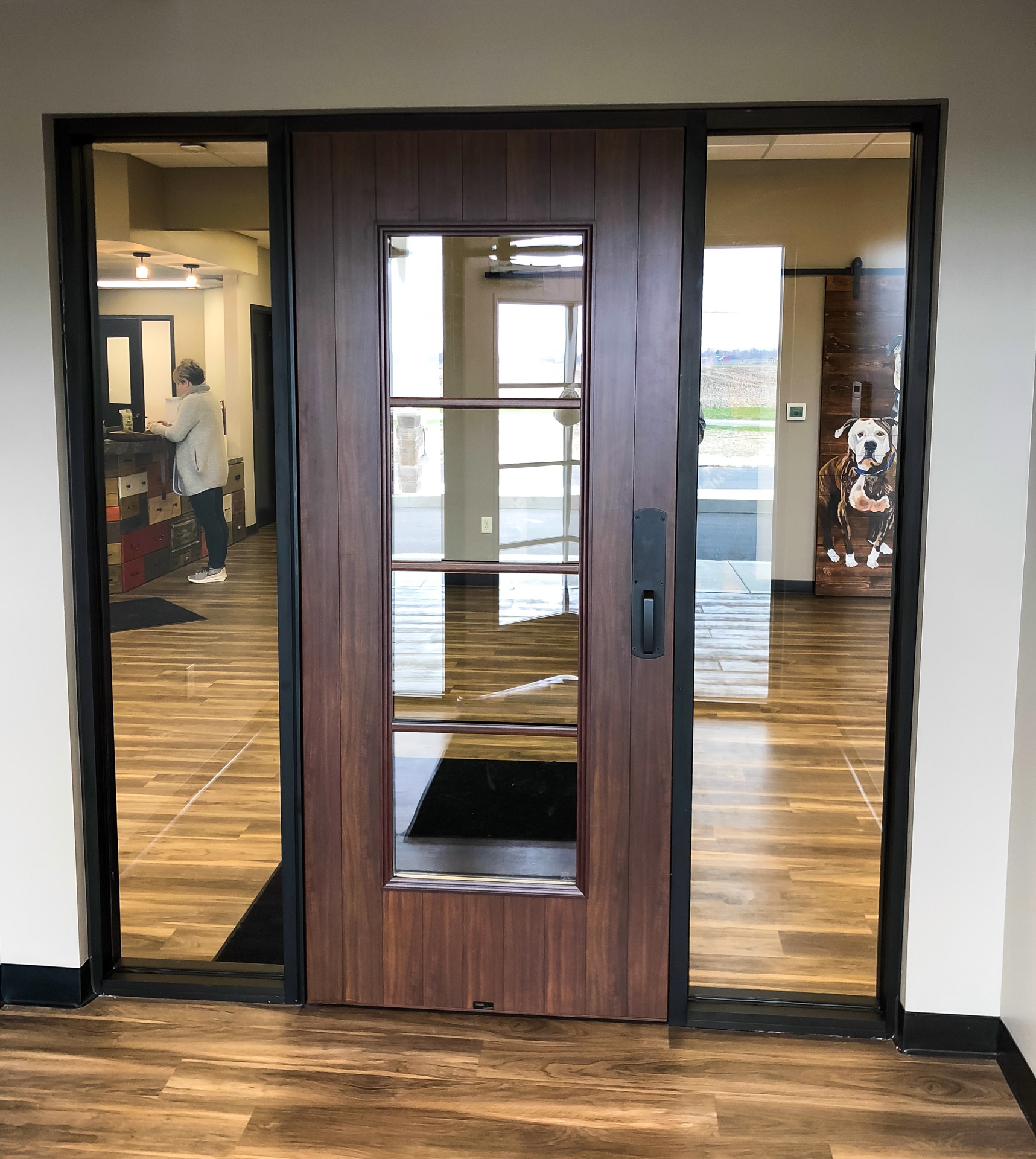 4 ½” Interior Storefront System - Cross Aluminum