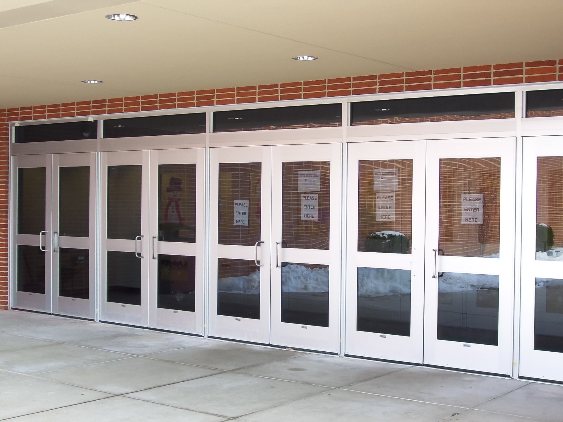 WST-500 Thermal Commercial Storefront Doors - Cross Aluminum