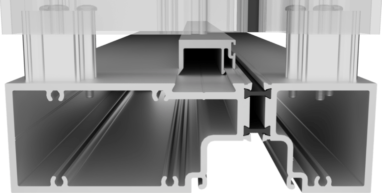 6 ½” Thermal Commercial Storefront Windows System - Cross Aluminum